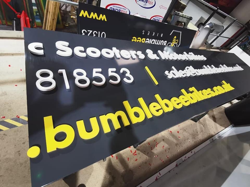 Custom Shop Sign Storefront Bespoke Letters Channel Logo Order With 2mm ...