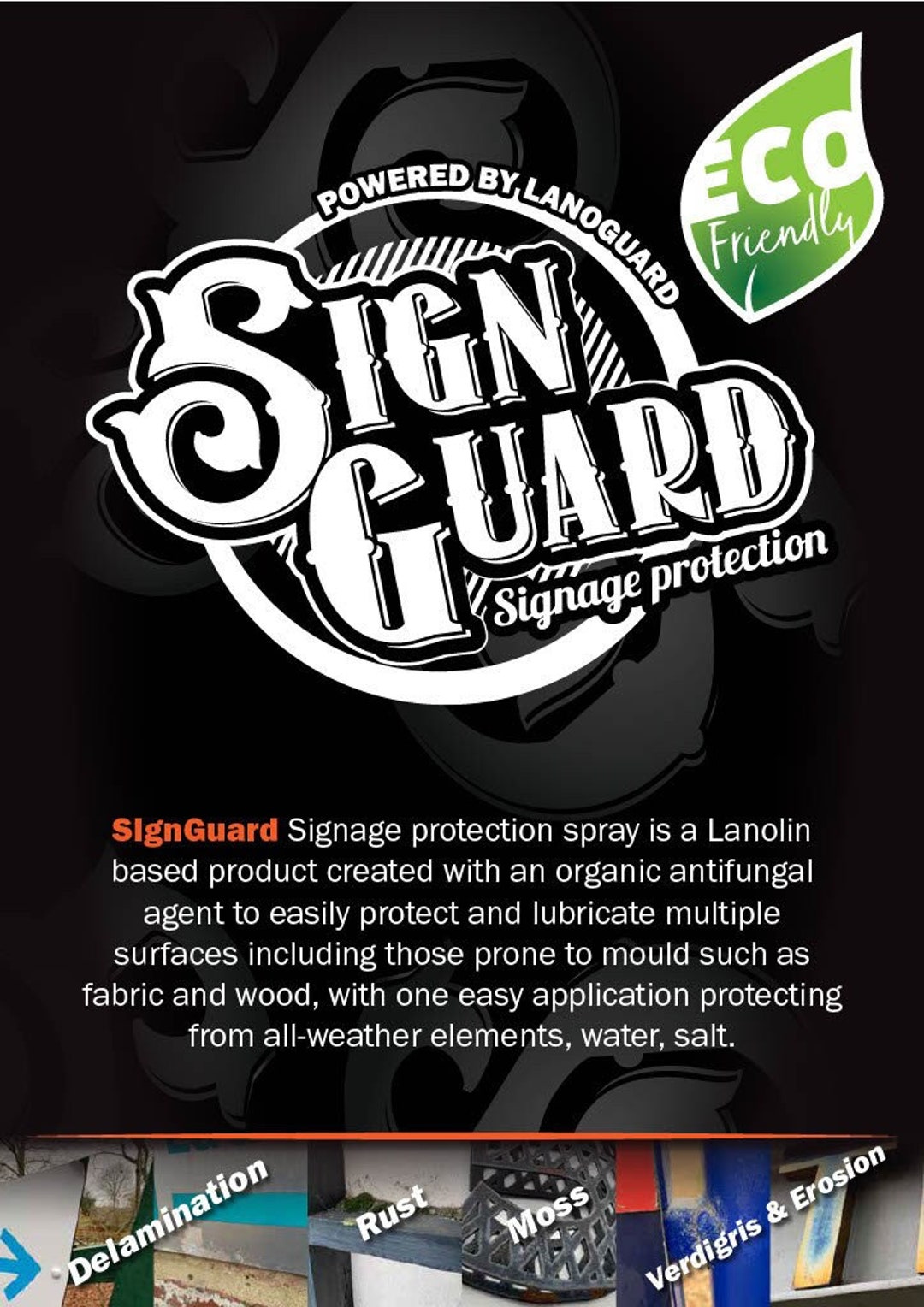 Signguard Signage Protection Spray Multiple Surfaces Prone to Mould ...