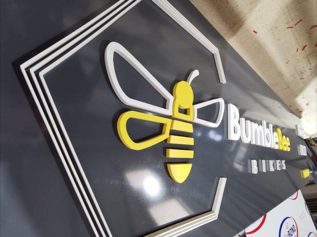 Custom Shop Sign Storefront Bespoke Letters Channel Logo Order With 2mm ...