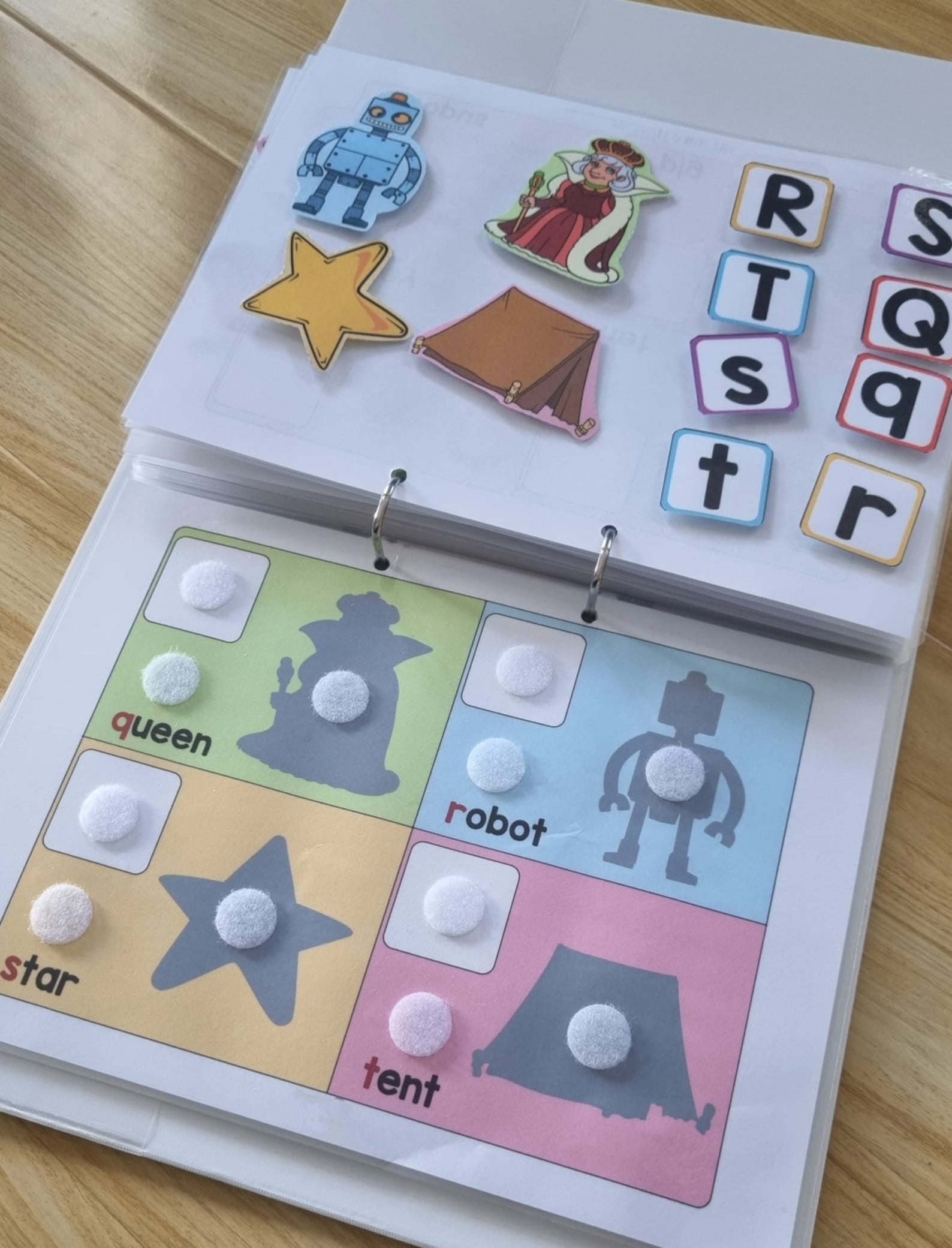 ABC Printable Silent Book Kids Learning Homeschool Activity - Etsy