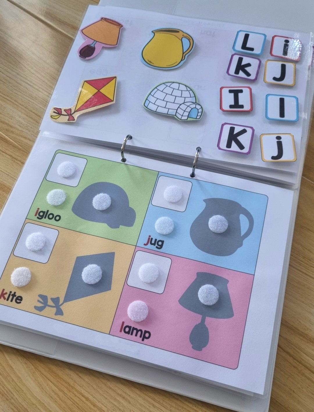 ABC Printable Silent Book Kids Learning Homeschool Activity - Etsy