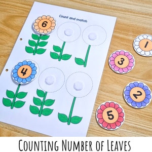 Shapes Numbers ABC Colors Matching Activity Silent Book Printable Sheet ...