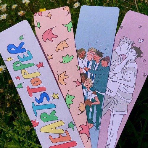 Heartstopper Bookmark - Etsy