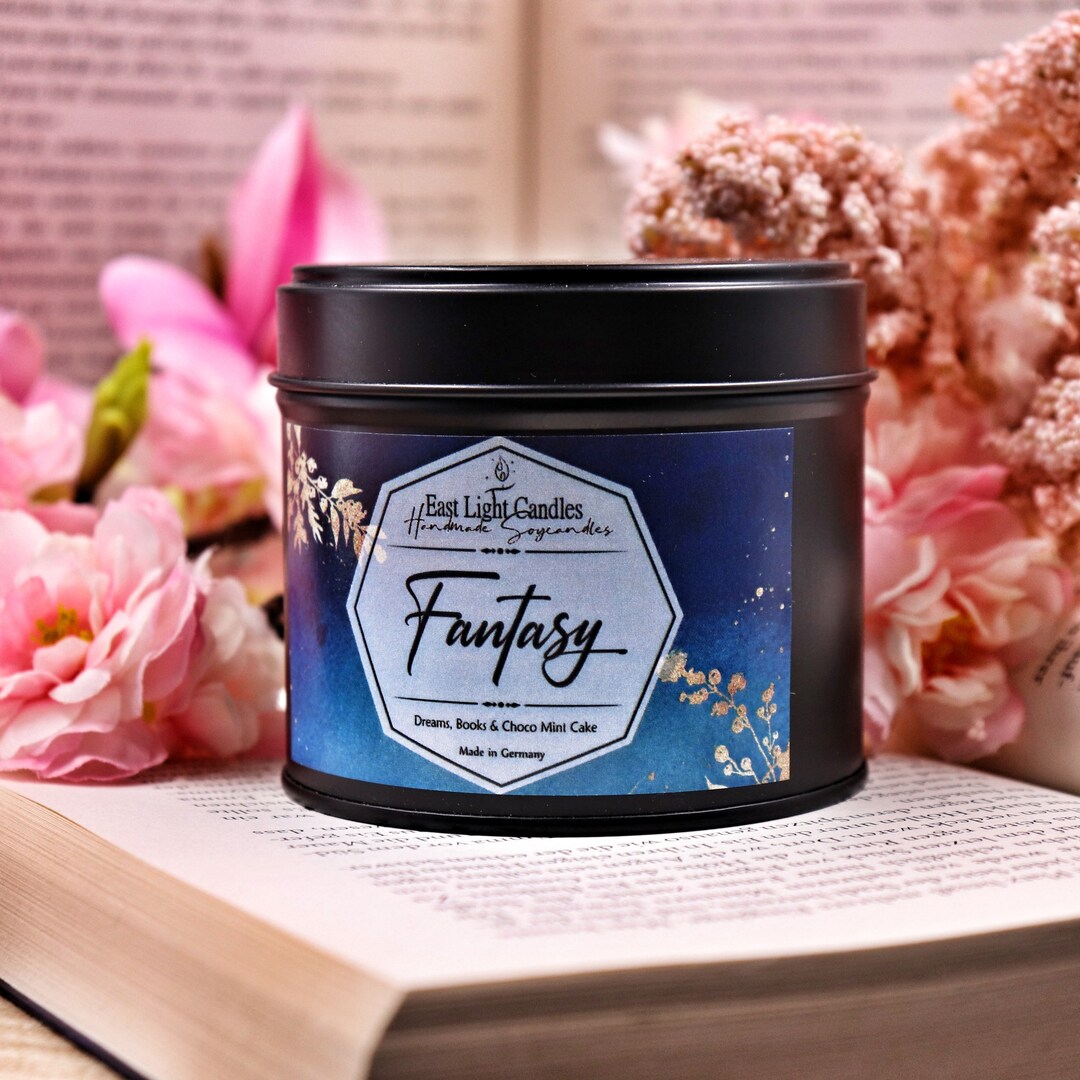 Fantasy Candle | Book Candle | Handmade Scented Soy Wax Candle ...
