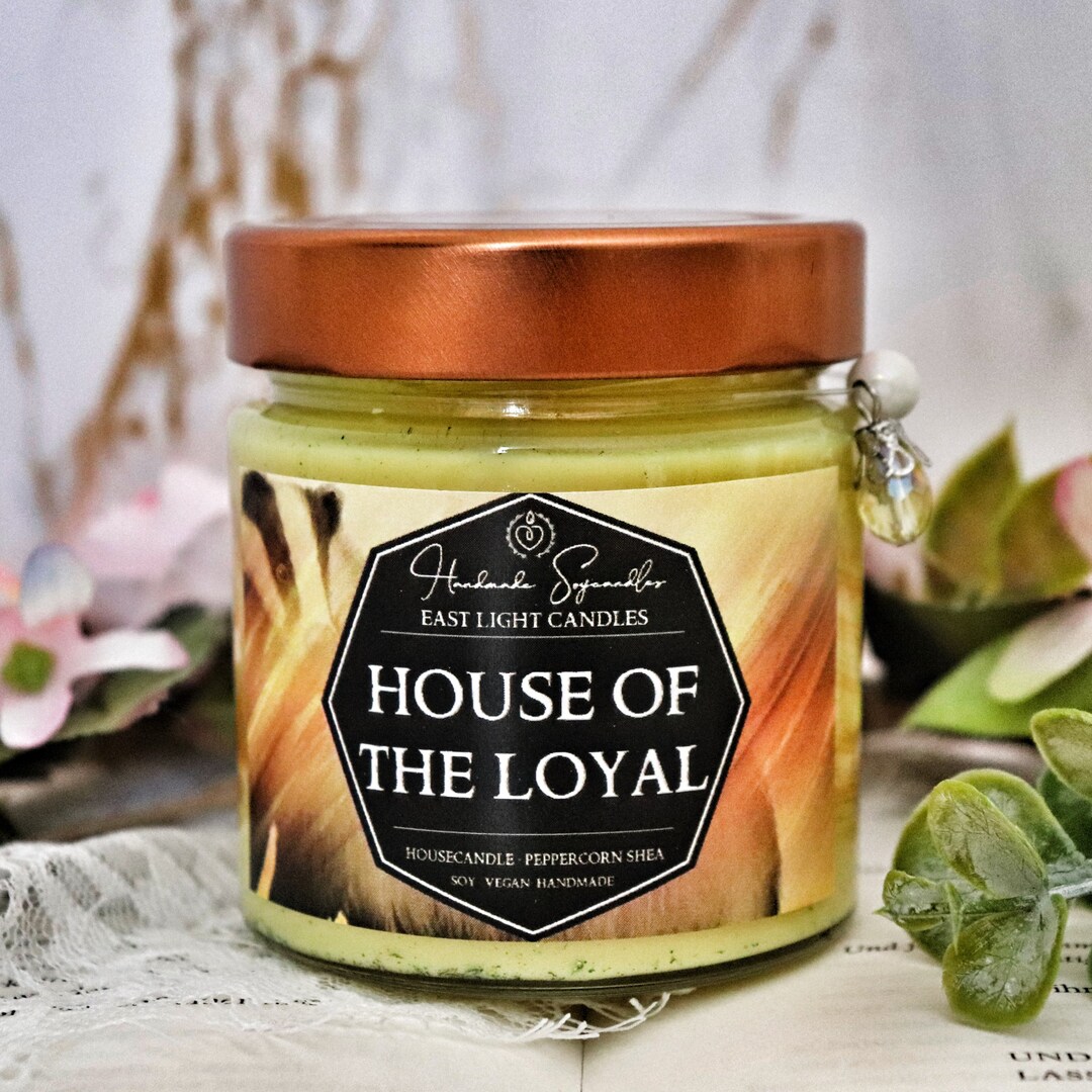 Housecandles - House of the Loyal - Bookish Candle - Vegan Soywaxcandle ...