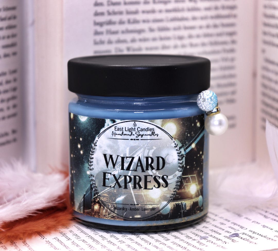 My Letter From Wizard School Wizard Candle Kerze Handgemacht Bookish ...