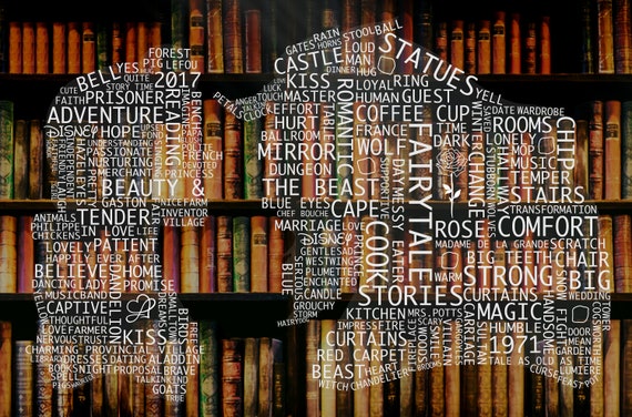 Custom Word Art Personalized Print Shaped Word Print | Etsy