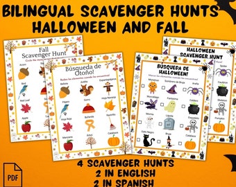 Halloween Scavenger Hunt - Etsy