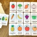 Spanish Printable Montessori Flashcards, Toddler Kids Learning Spanish ...