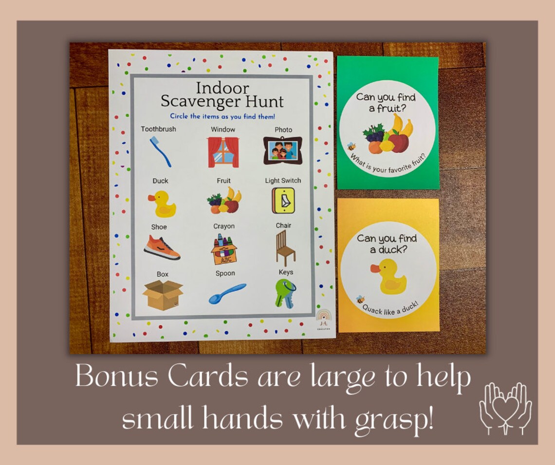 Scavenger Hunt Christmas Scavenger Winter Scavenger Fall - Etsy