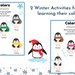 Winter Wonderland Printable Color Matching, Toddler Quiet Activity ...