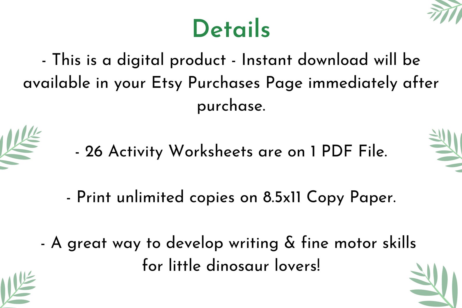 Dinosaur Alphabet Tracing Worksheets, Preschool Printables, Toddler ...