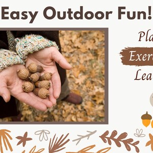 Fall Autumn Scavenger Hunt Printable, Homeschool Printables ...