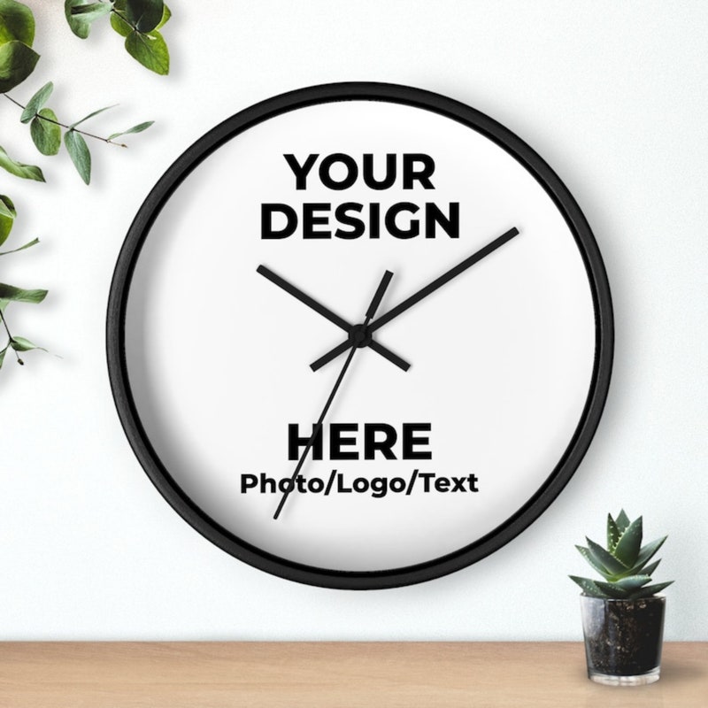 Custom Wall Clock - Etsy