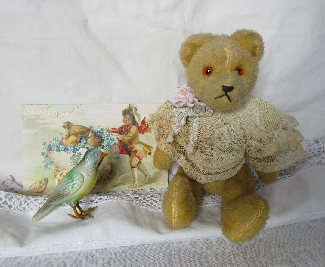 Antique Small Teddy Petz Bear Bärle Dolls Accessories Teddy Bear ...