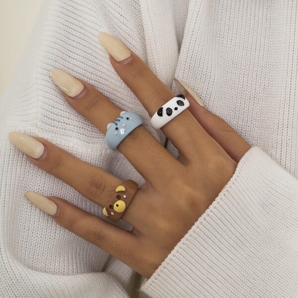 Polymer Clay Ring - Etsy