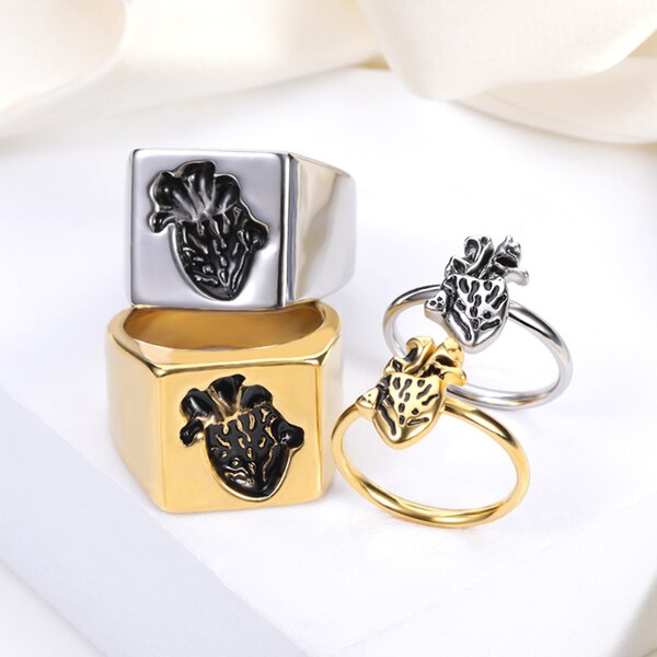 Silver Puzzle Ring - Etsy