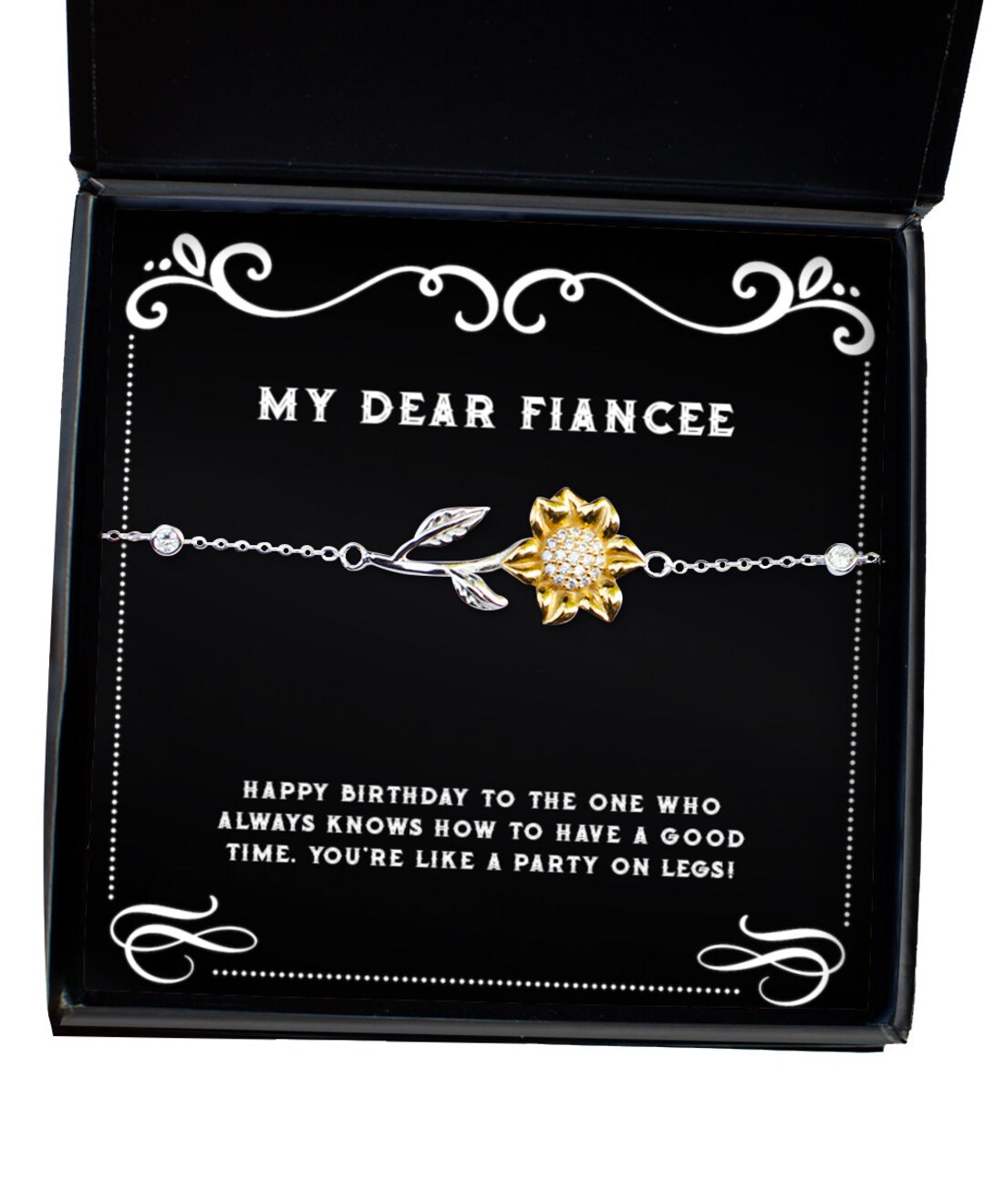 Joke Fiancee Gifts, Happy Birthday to the One Who Always Knows How to ...