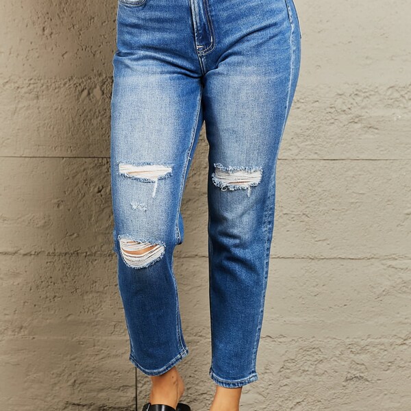 High Waist Jeans - Etsy
