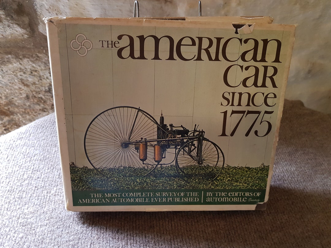 The American Car Since 1775 Hard Cover - Etsy