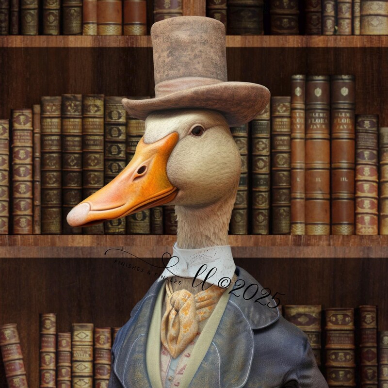 Vintage Duck Prints Two - Etsy