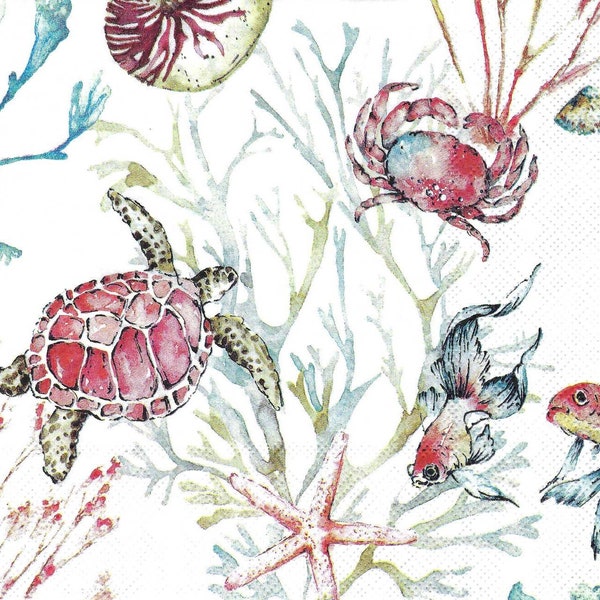 Turtle Napkins - Etsy