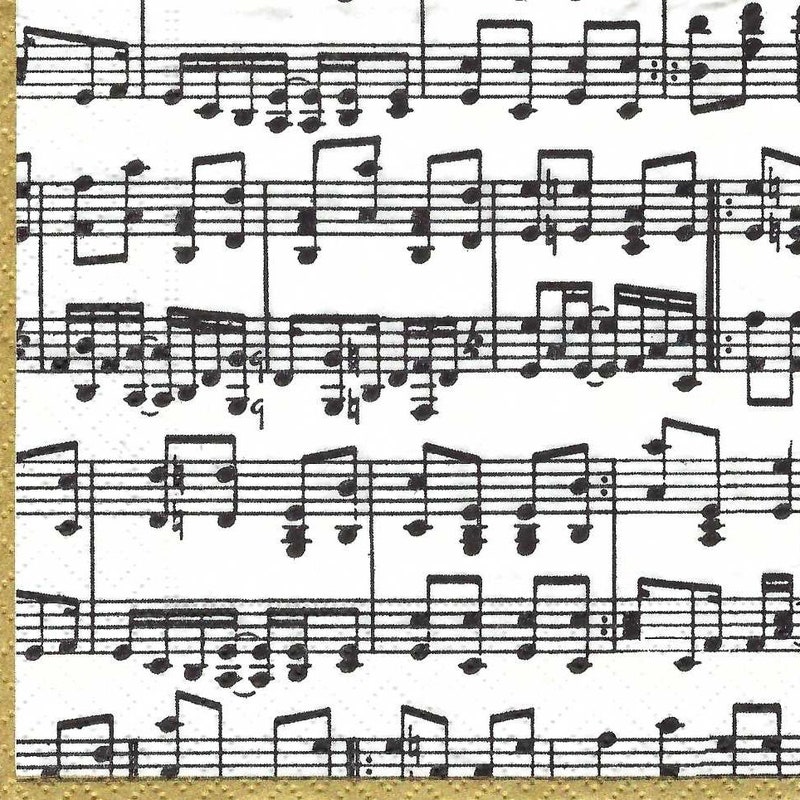 Three Musical Notes - Etsy