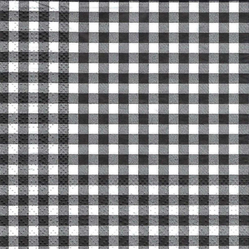 Black and White Gingham Check - Etsy