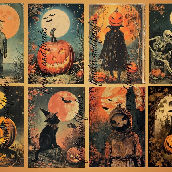 Halloween Rice Paper - Etsy