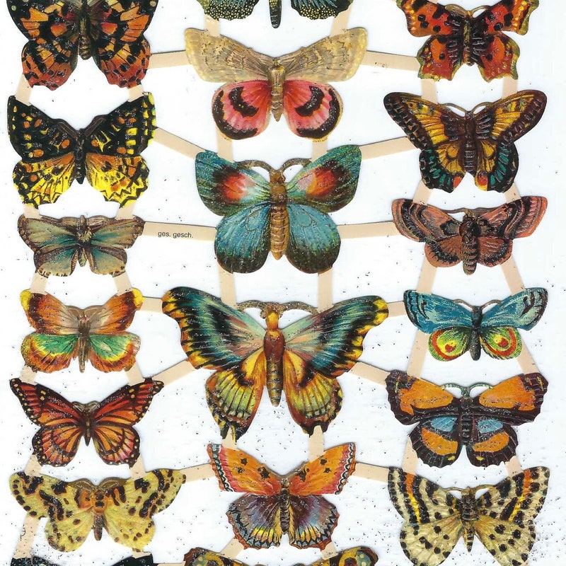 Decoupage Butterfly - Etsy