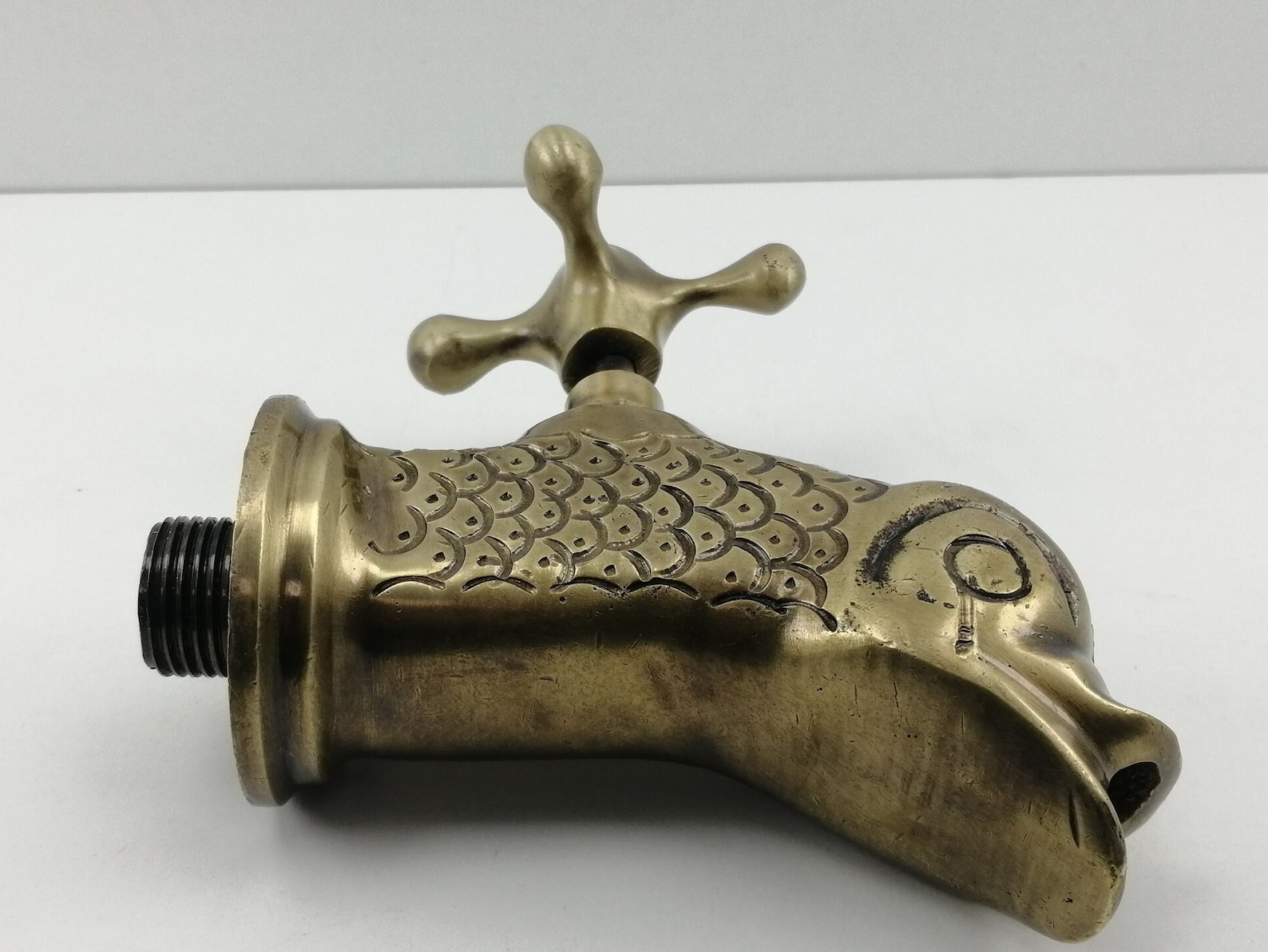 Moroccan Brass Fish Shaped Faucet 100% Handmade Unique | Etsy