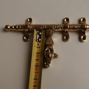 Engraved Door Lock;brass Bolt;brass Door Lock;gold Bolts;antique ...