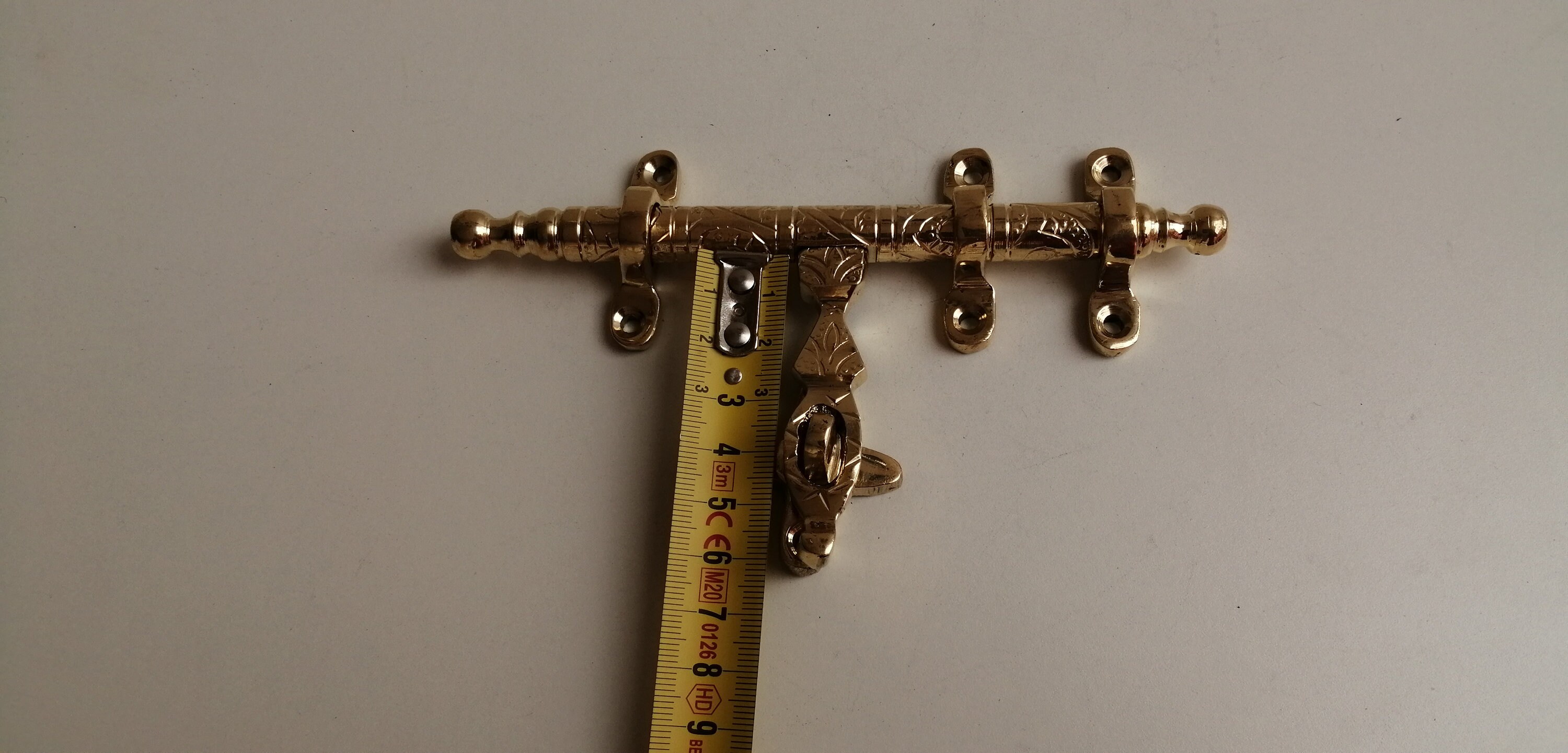 Engraved Door Lockbrass Boltbrass Door Lockgold Boltsantique Morocan ...