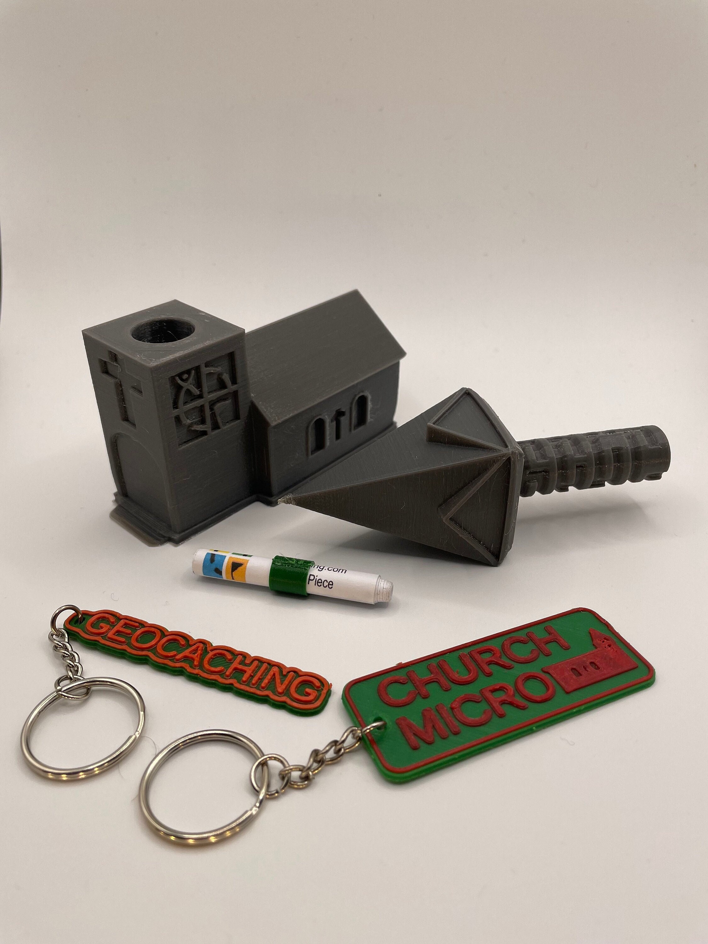 Geocache Container Tough Labyrinth Church Geocache Maze Container - Etsy