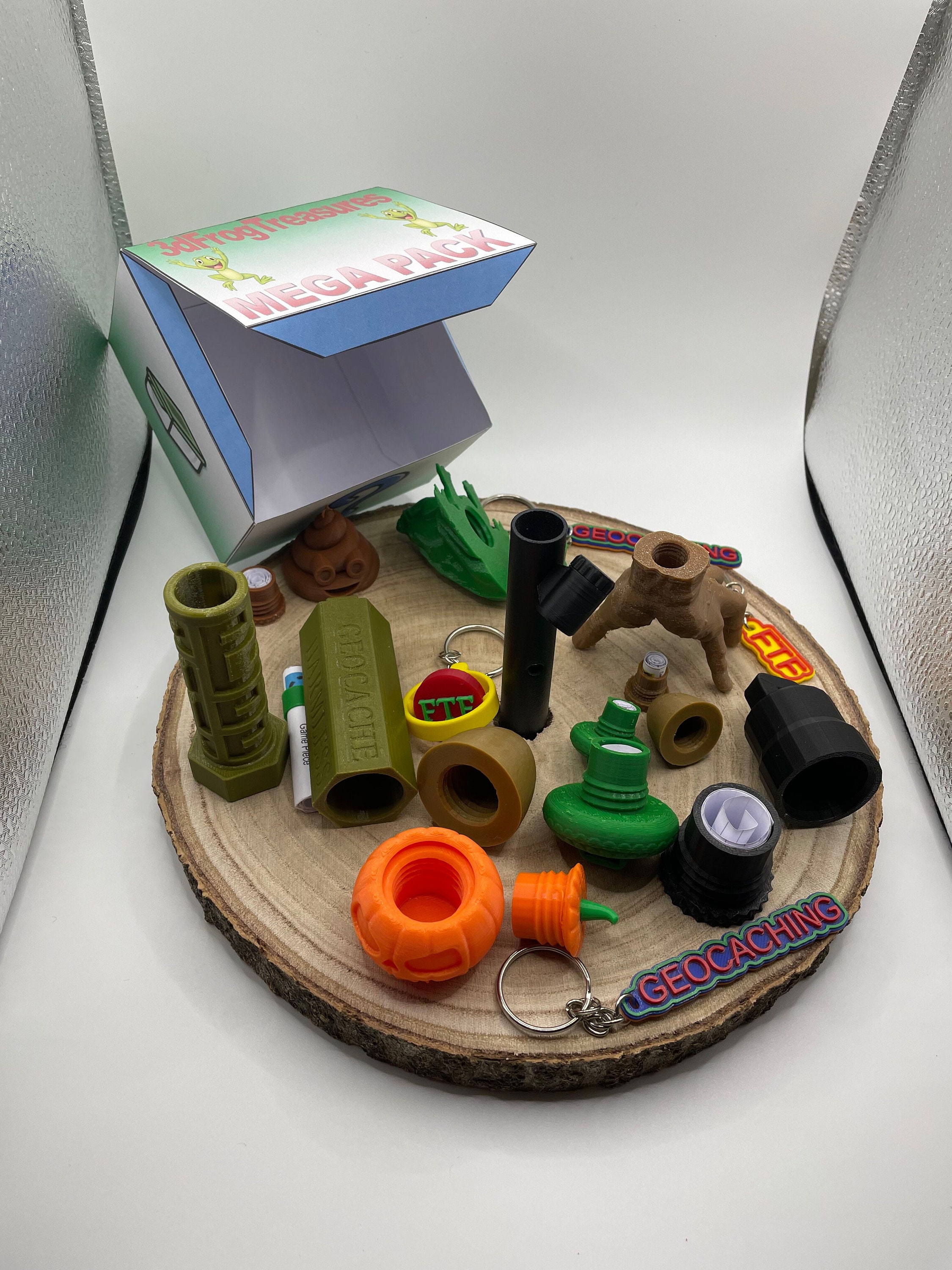 Geocaching Mega Pack of 9 Containers - Etsy