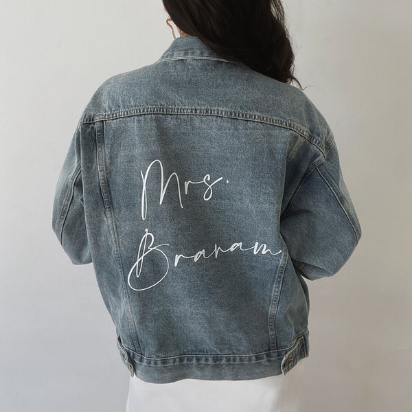 Custom Jean Jacket - Etsy