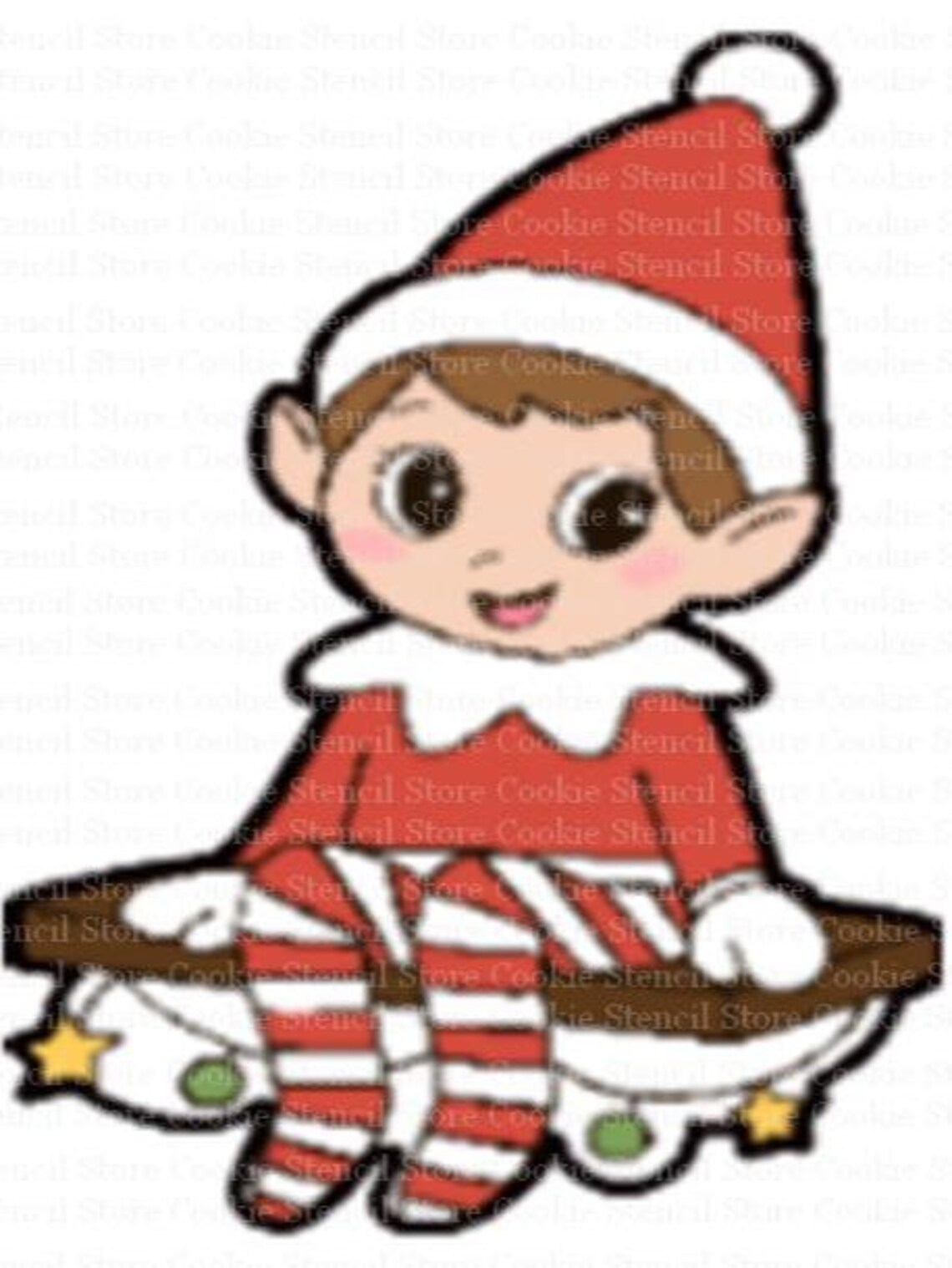Elf Cookie Cutter Set, Christmas Baking (set of 4) - Etsy