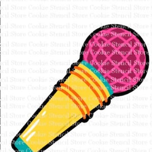 Microphone Cookie Cutter, Retro Cookie Cutter, Cutter - Etsy