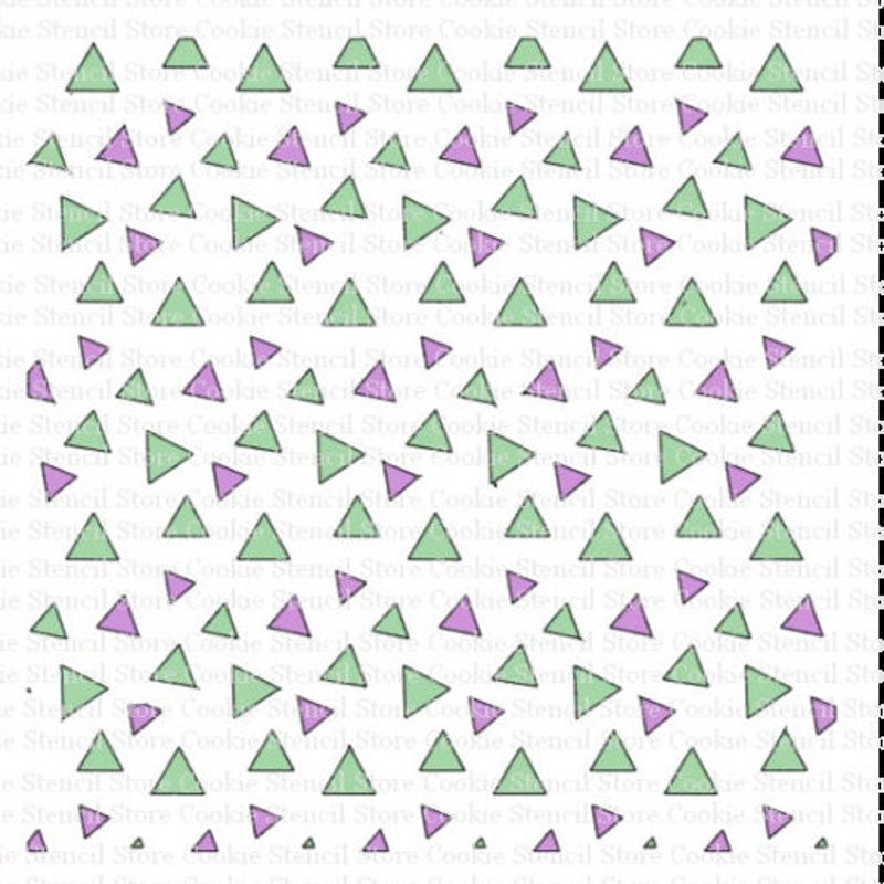 Triangle Stencil - Etsy