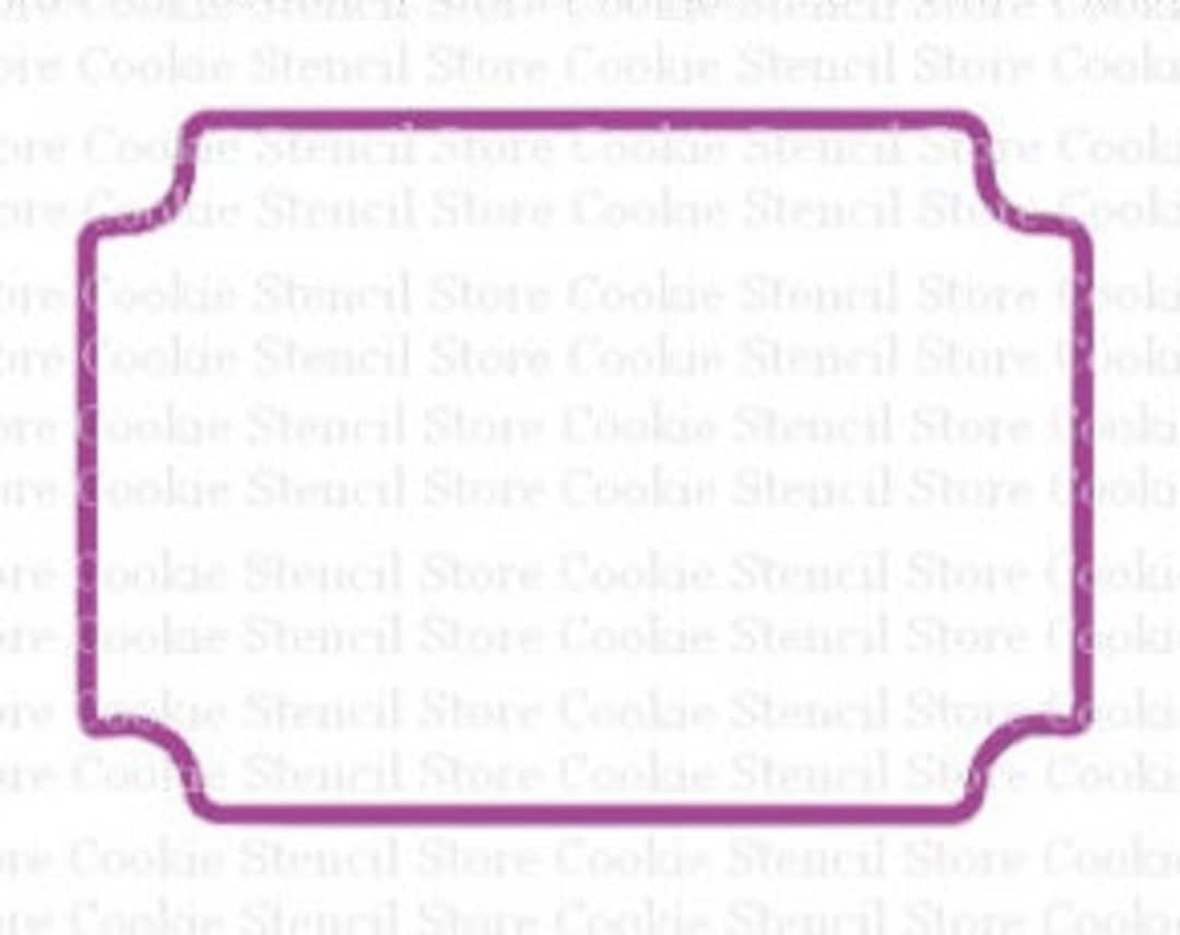 Ticket Plaque Cookie Cutter, Cutter - Etsy