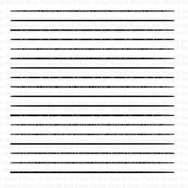 Lines Stencil - Etsy