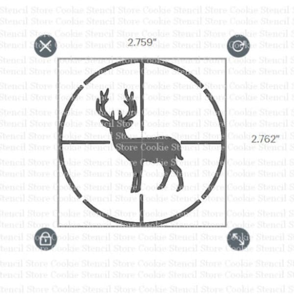 Deer Stencil - Etsy