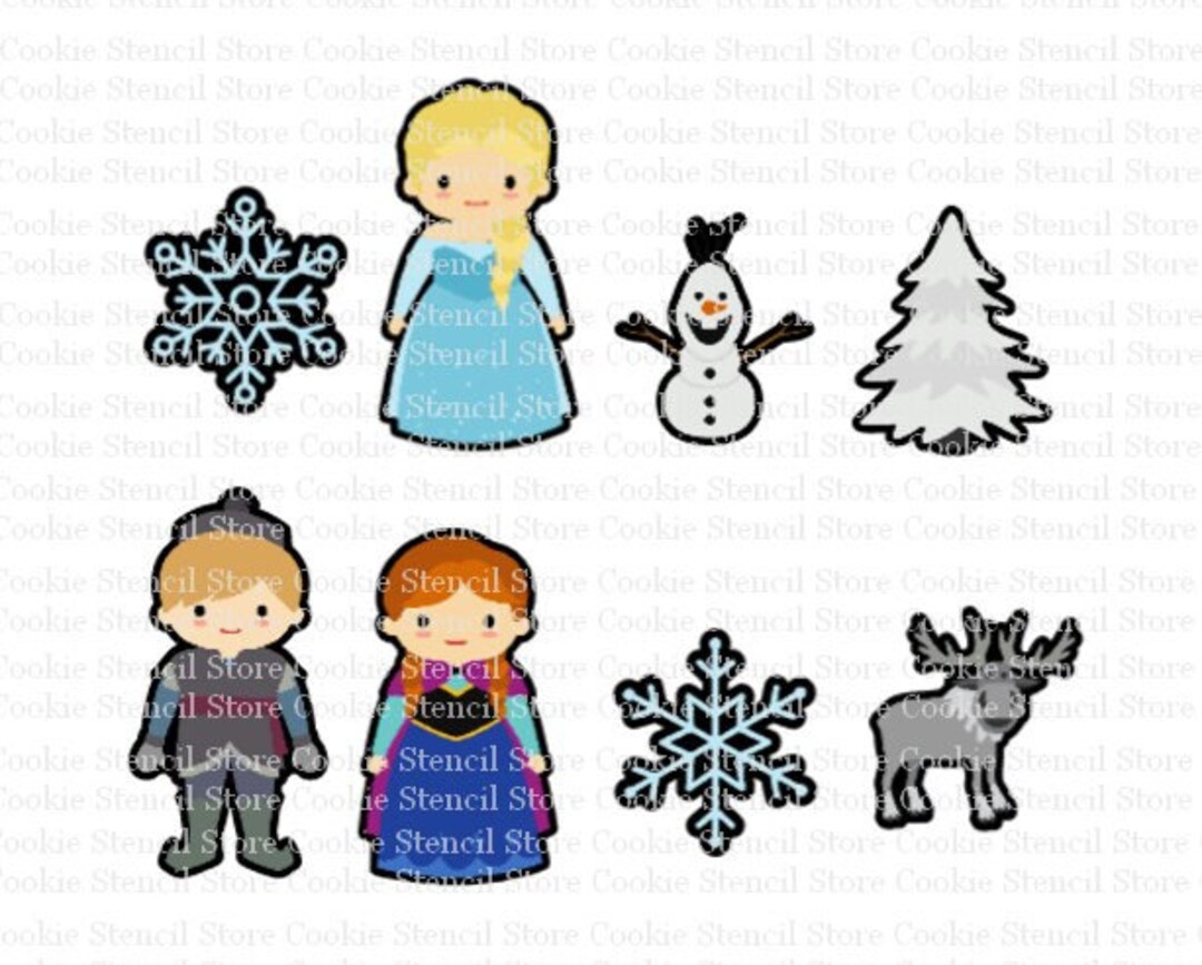 Ice Princess Cookie Cutter Set: Winter Birthday Party - Etsy