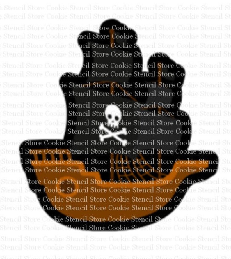 Pirate Cookie Cutter Set: Captain, Pirate Theme - Etsy