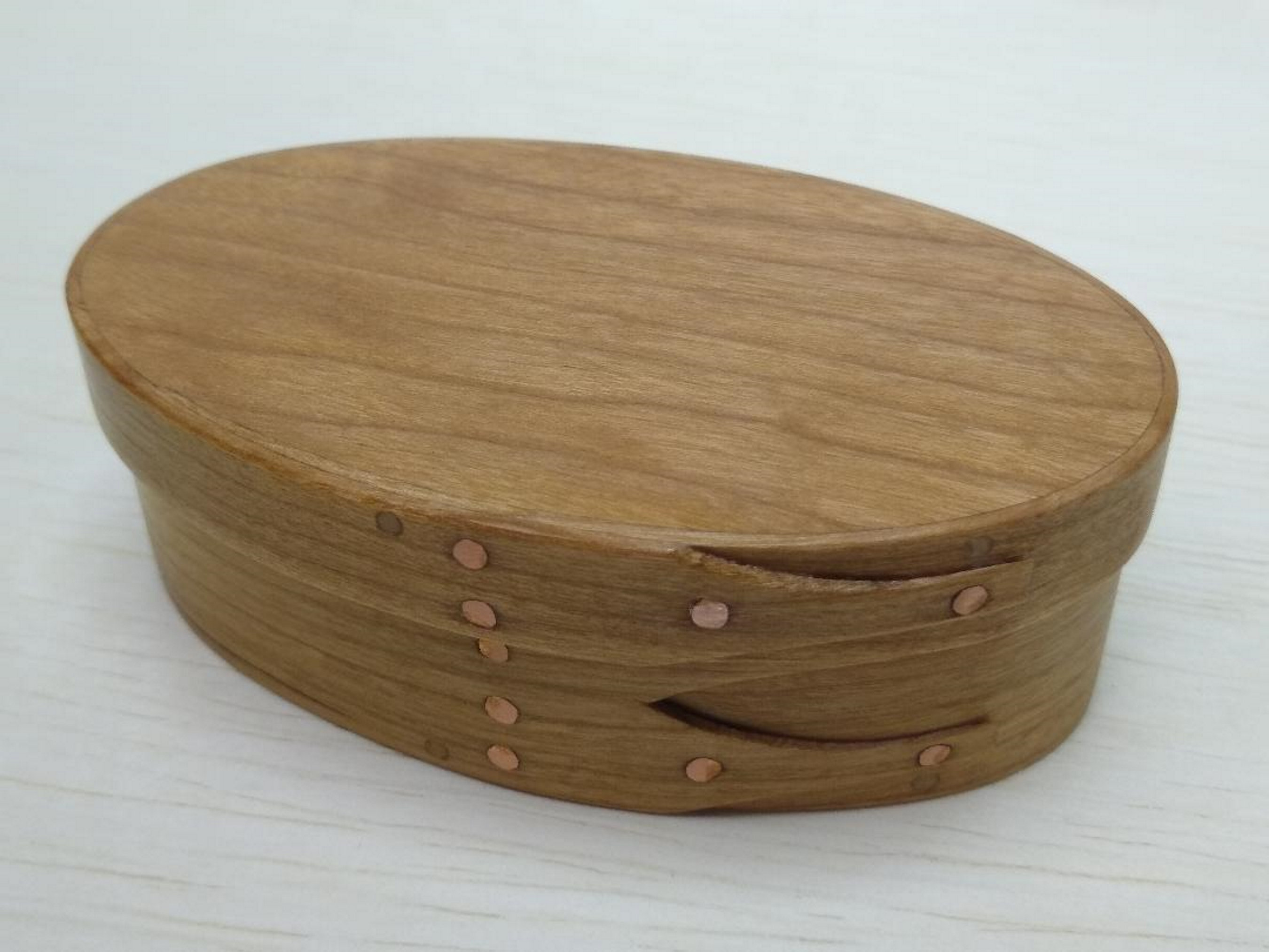 Shaker Oval Box - Size #0 - Cherry, Handcrafted, Reproduction ...