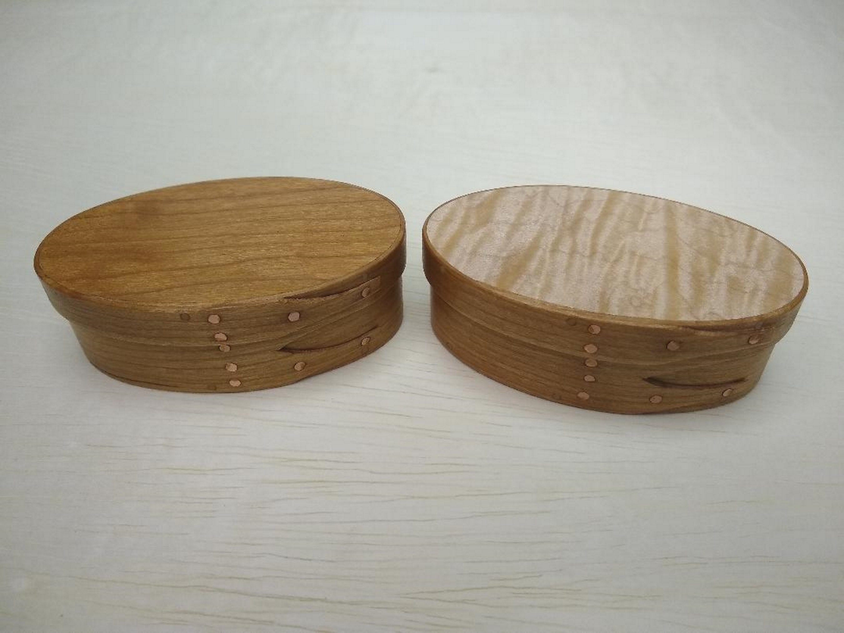 Shaker Oval Box - Size #0 - Cherry, Handcrafted, Reproduction ...