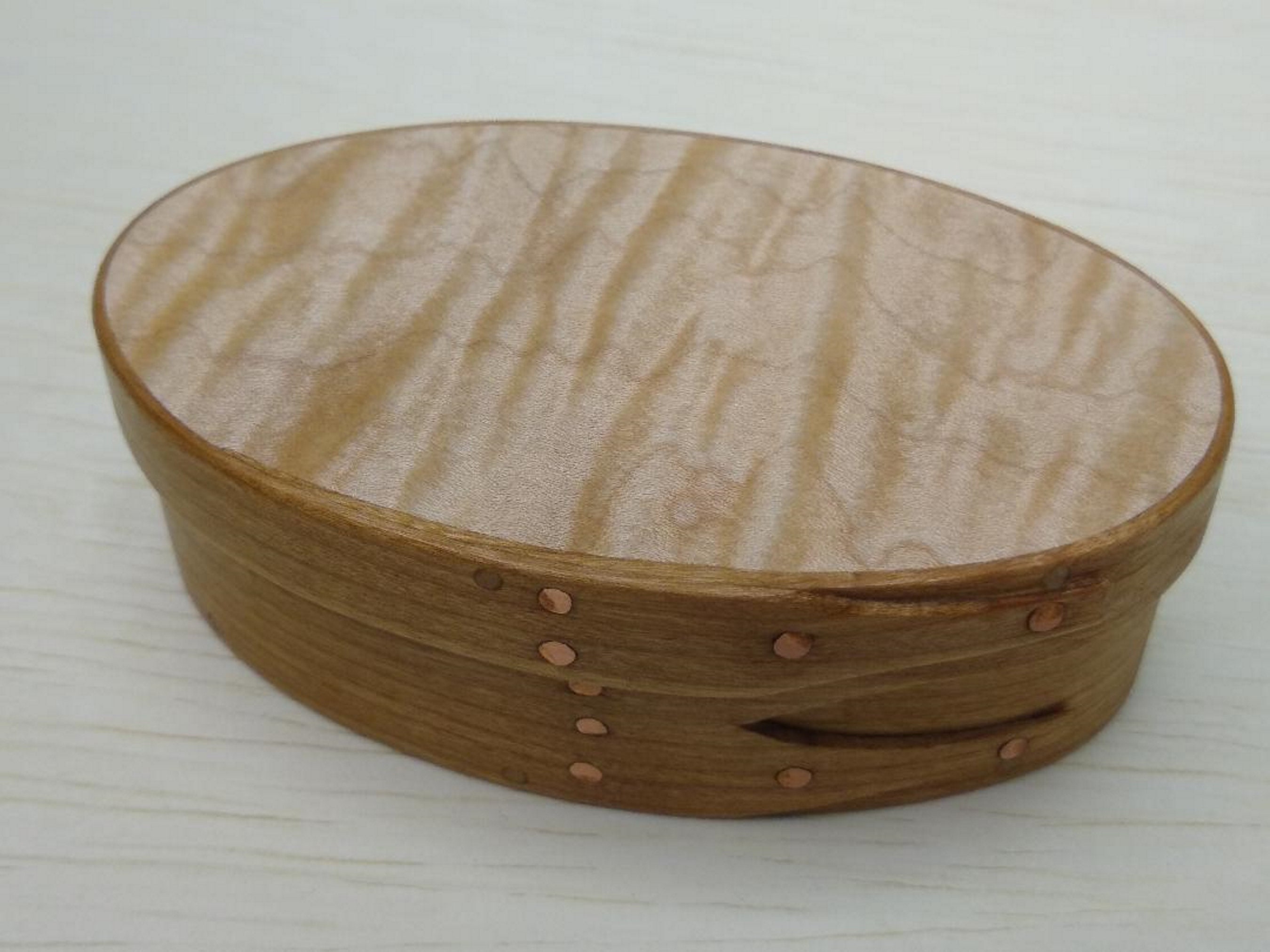 Shaker Oval Box Size 0 Cherry, Handcrafted, Reproduction, Decorative ...