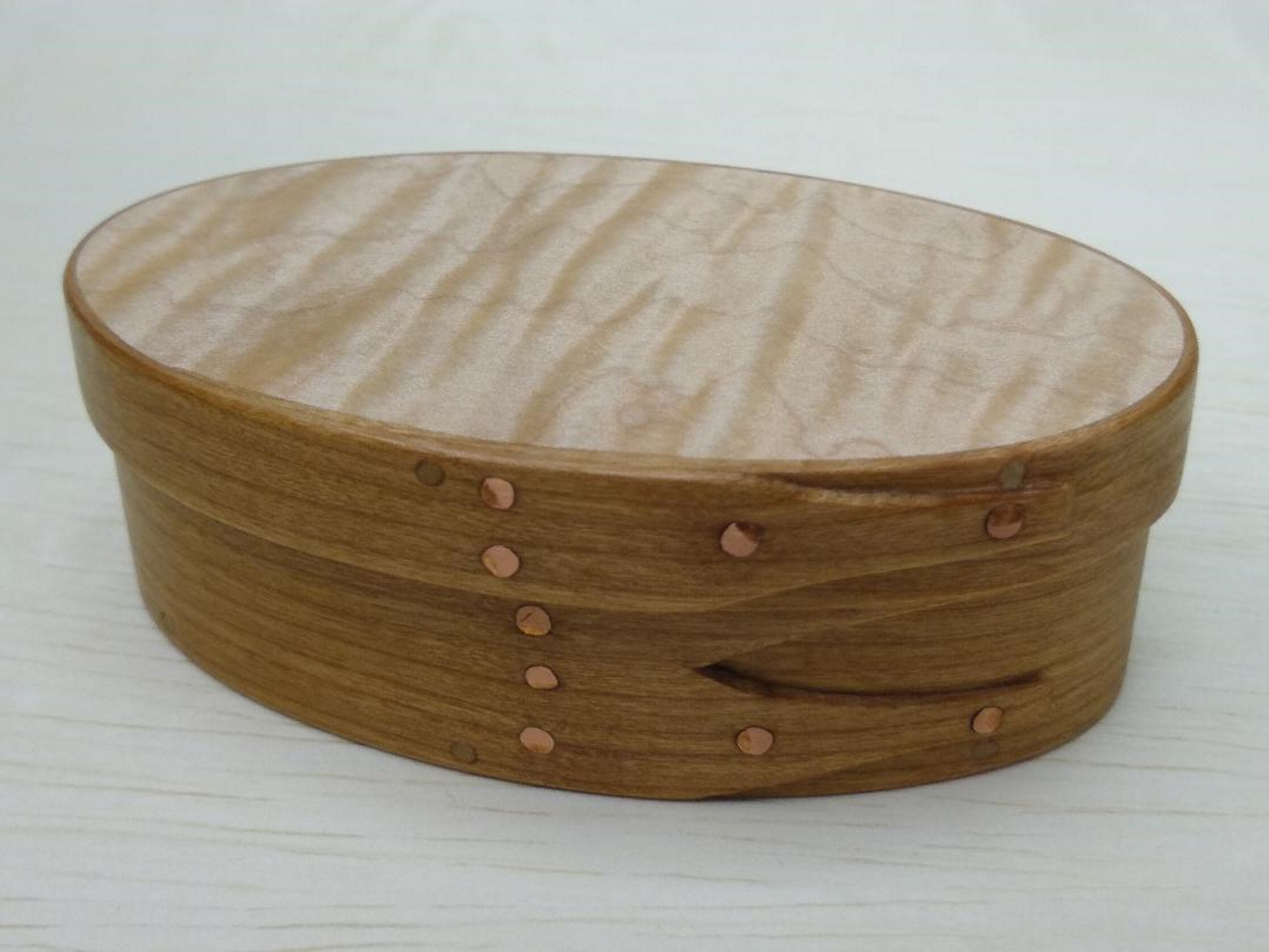 Shaker Oval Box Size 0 Cherry, Handcrafted, Reproduction, Decorative ...