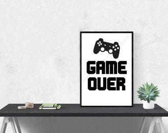 Colour Gaming Bundle - Gaming Prints, Gaming Bedroom Prints, Gaming ...
