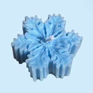 Snowflake Candle - Etsy
